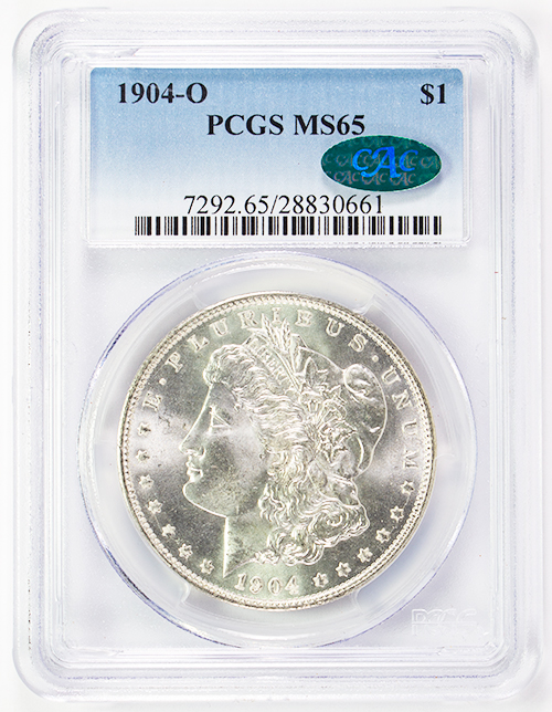 Collectors Corner - 1904-O $1 MS65 PCGS - #72309671